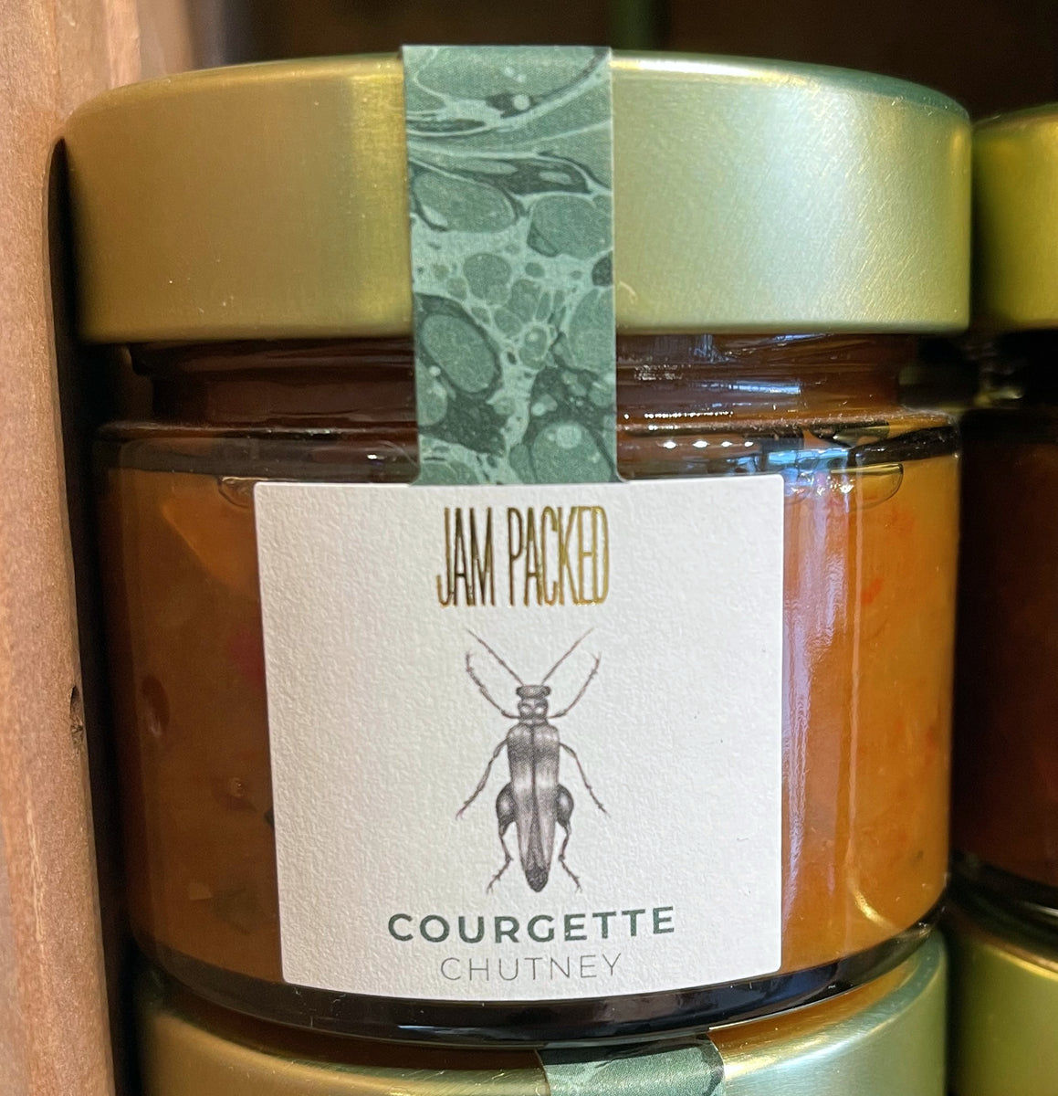 Jam Packed Courgette and Apple Chutney – Green & Lovely