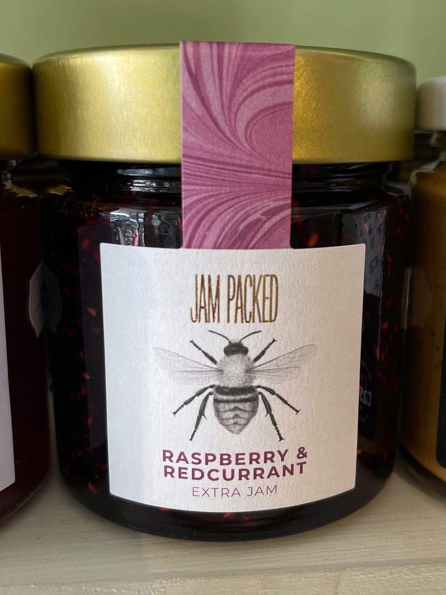 Jam Packed Raspberry and Redcurrant Extra Jam – Green & Lovely